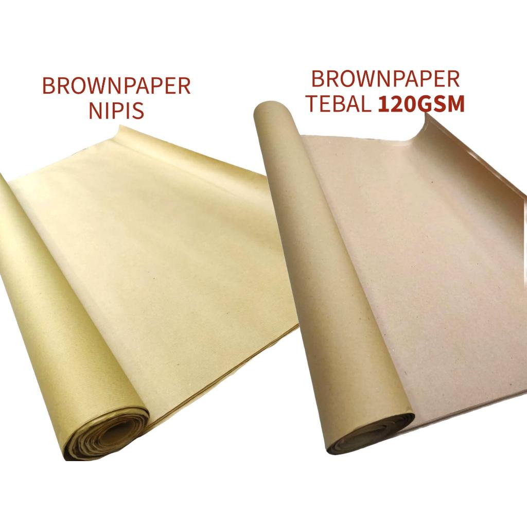 Brown Paper Nipis & Brown Paper Tebal - SESUAI DIJADIAKAN POLA BAJU ...