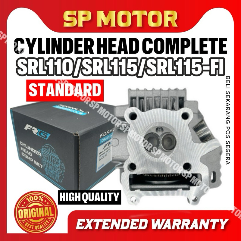 YAMAHA SRL110 / SRL115 / SRL115 FI CYLINDER HEAD SET ASSY WITH VALVE ...