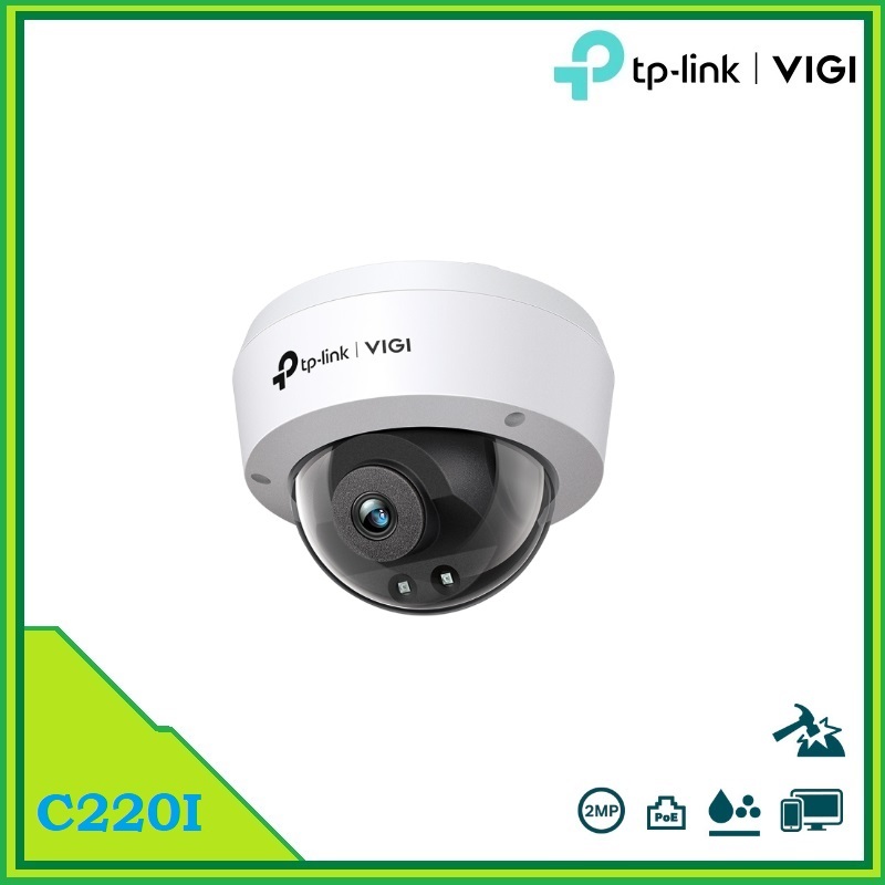 TP-Link VIGI C220I 2MP IR Dome Network Camera | Shopee Malaysia