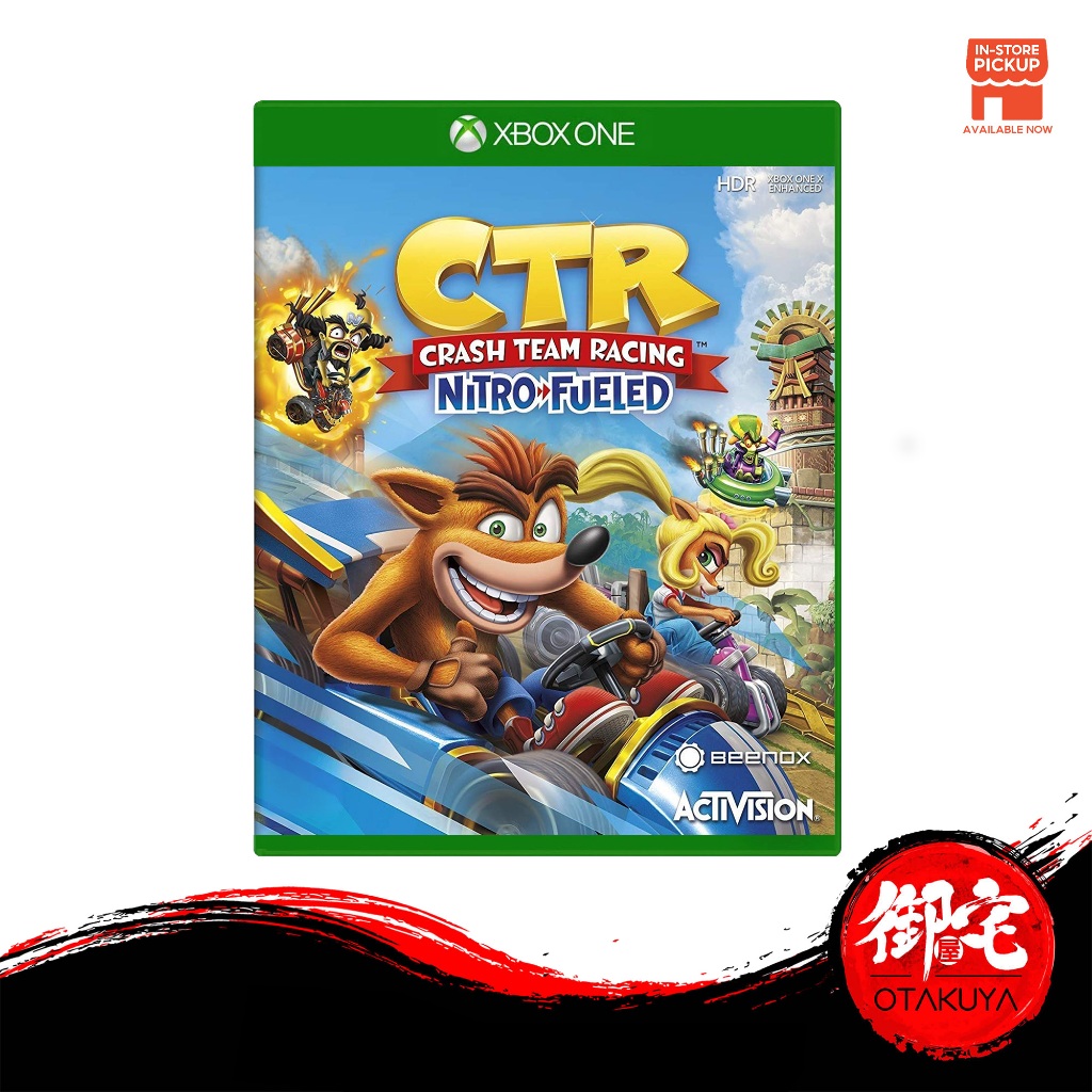 XBOX One CTR Crash Team Racing Nitro Fueled(English Version) | Shopee ...