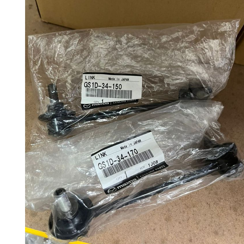 100% GENUINE (MAZDA)FRONT STABILIZER LINK(LEFT & RIGHT)1PCS MAZDA 6 2.0 ...