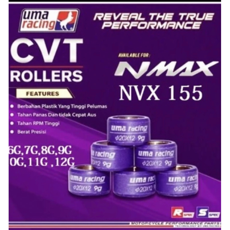 NVX Racing Roller Set (UMA) | Shopee Malaysia