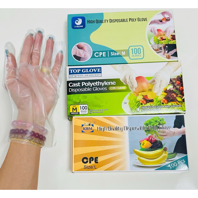 High Quality Disposable Poly Glove_Cast Polyethylene Disposable Gloves ...