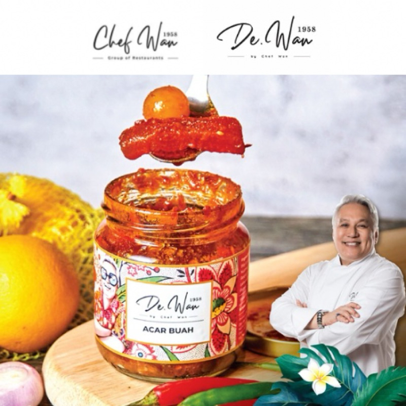 De.Wan 1958 by Chef Wan Ready-To-Eat Signature Acar Buah HALAL (200g ...