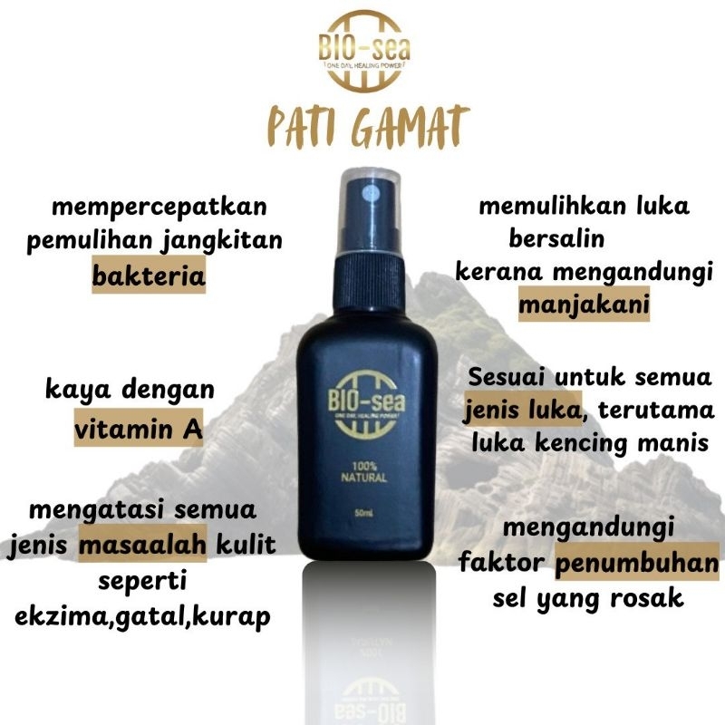 Bio sea (pati gamat putih) | Shopee Malaysia