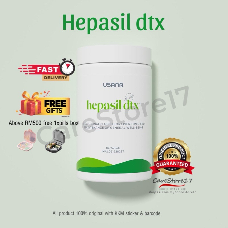 肝脏救星USANA Hepasil DTX 护肝宝 84‘s Exp 01/2027 | Shopee Malaysia