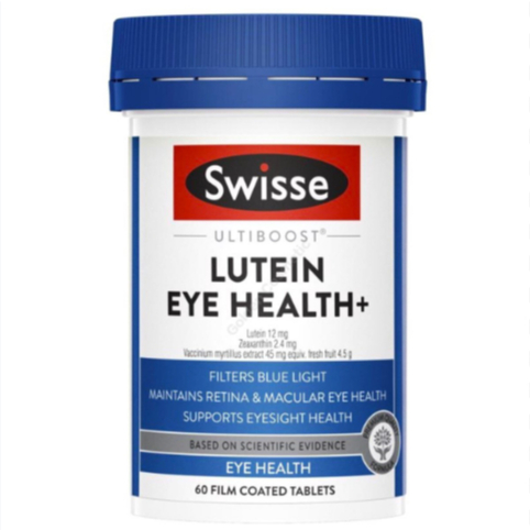 Swisse Ultiboost Lutein Eye Health+ 60 tablets | Shopee Malaysia