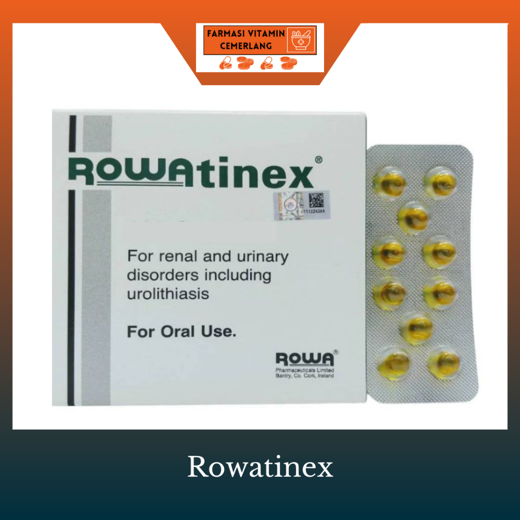 Rowatinex For Renal & Urinary Disorder 30's Capsule | EXP 02/2026 | Shopee Malaysia