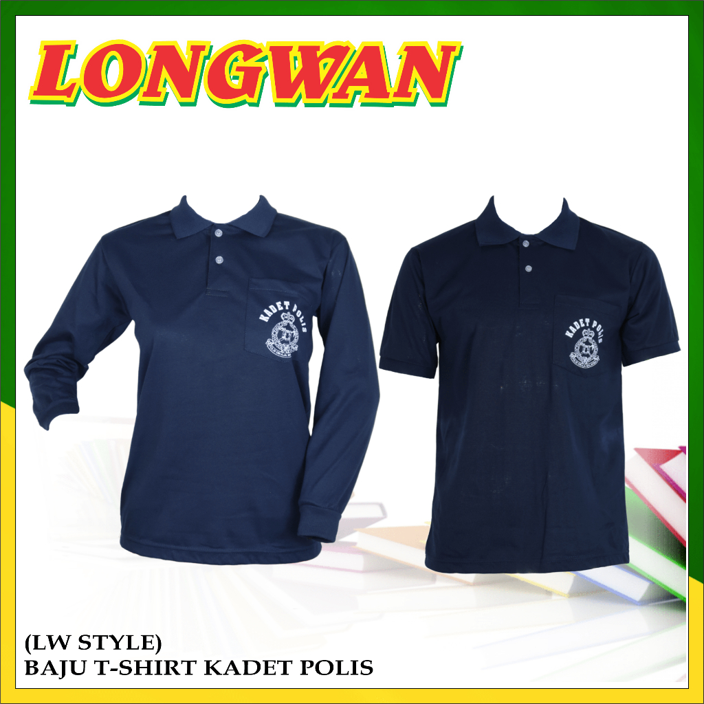 BAJU T-SHIRT KADET POLIS (LW STYLE) | Shopee Malaysia