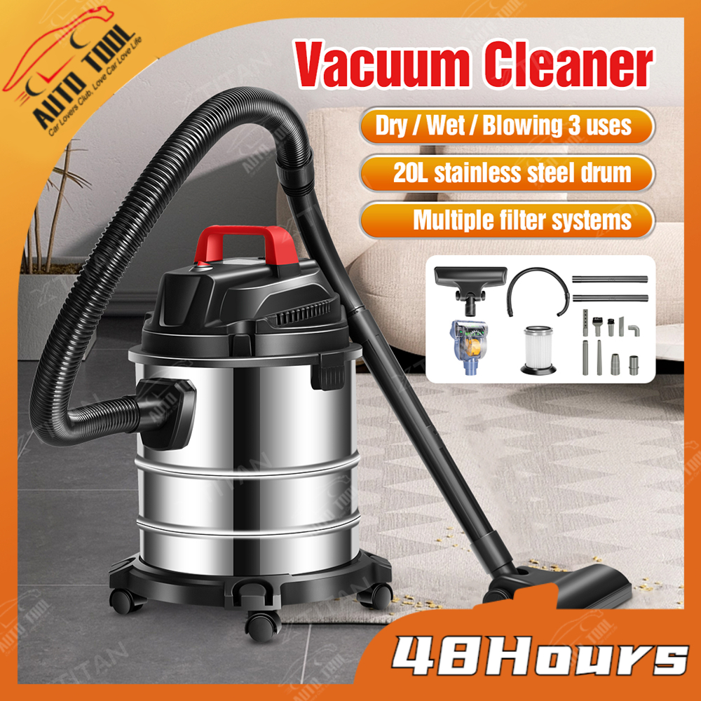 CLC Ready in KL! Vacuum 3 In 1 Stainless Steel Vacuum Cleaner Powerful ...