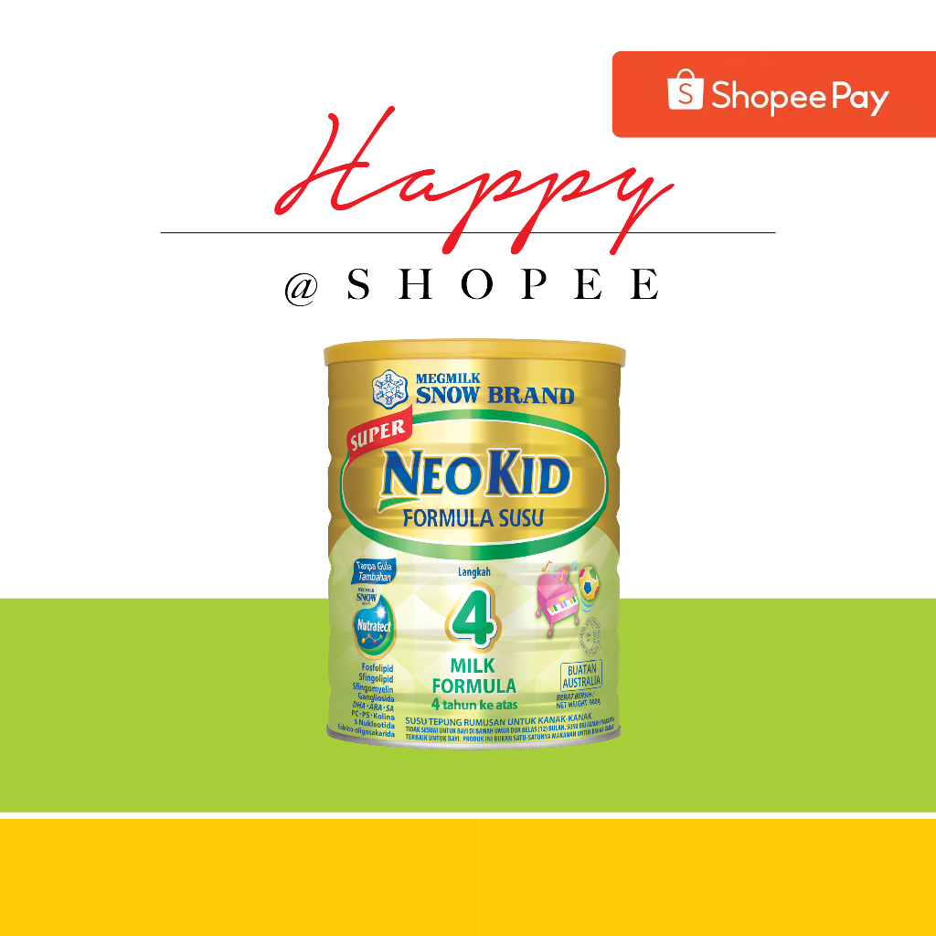 RM72.90 WITH CASHBACK Snow Brand Super Neo Kid Step 4 Growing-Up Milk ...