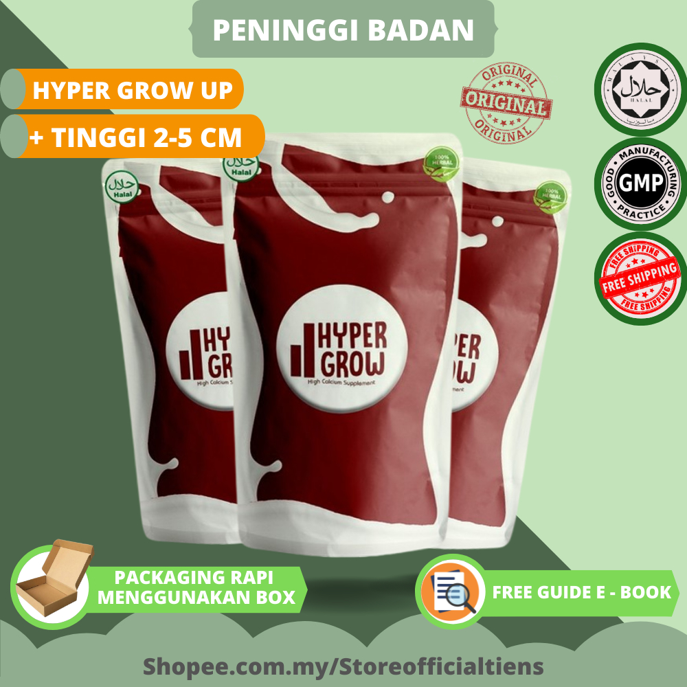 Height Increase Ubat Tinggi Hyper Grow Up Growth Supplement Herba ...