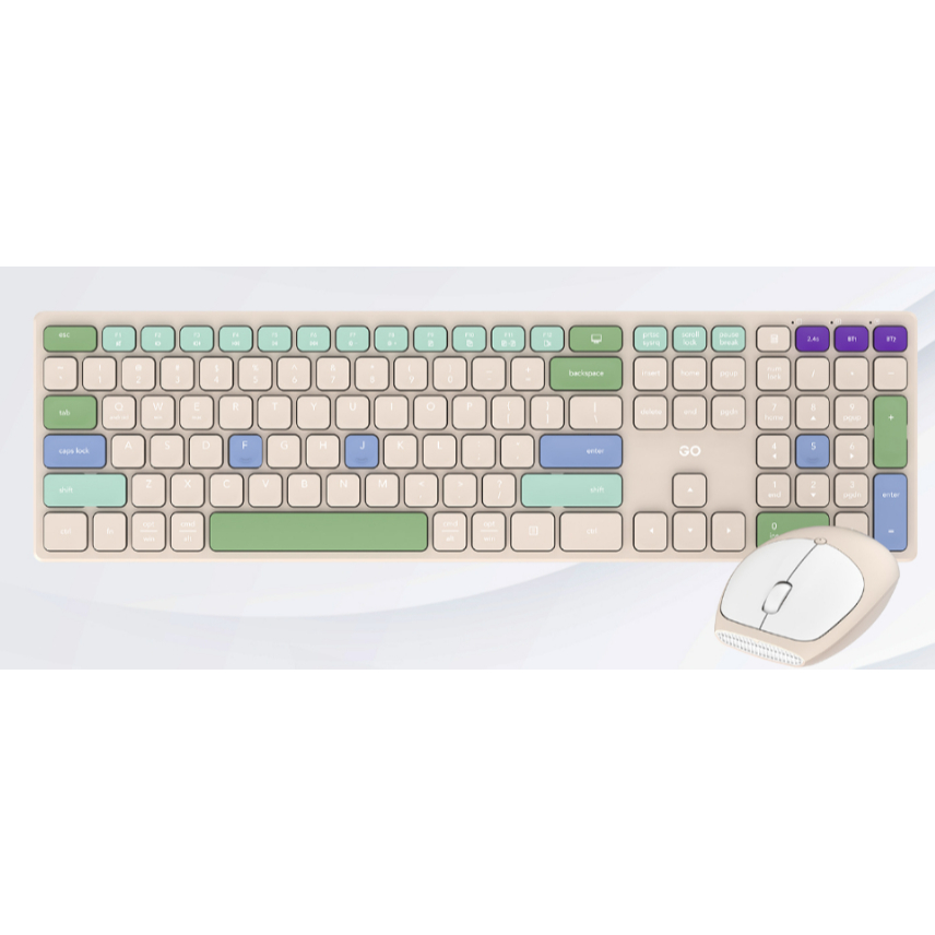 Fantech WK895 / WK-895 Pop Keys Wireless Keyboard Mouse Combo Office Series | Shopee Malaysia