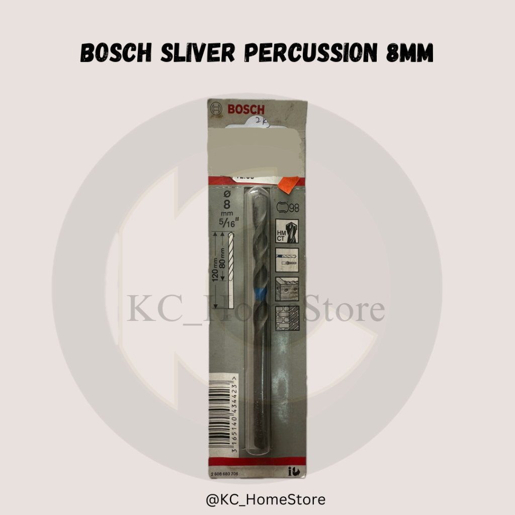 Bosch Sliver Percussion 8mm | Shopee Malaysia