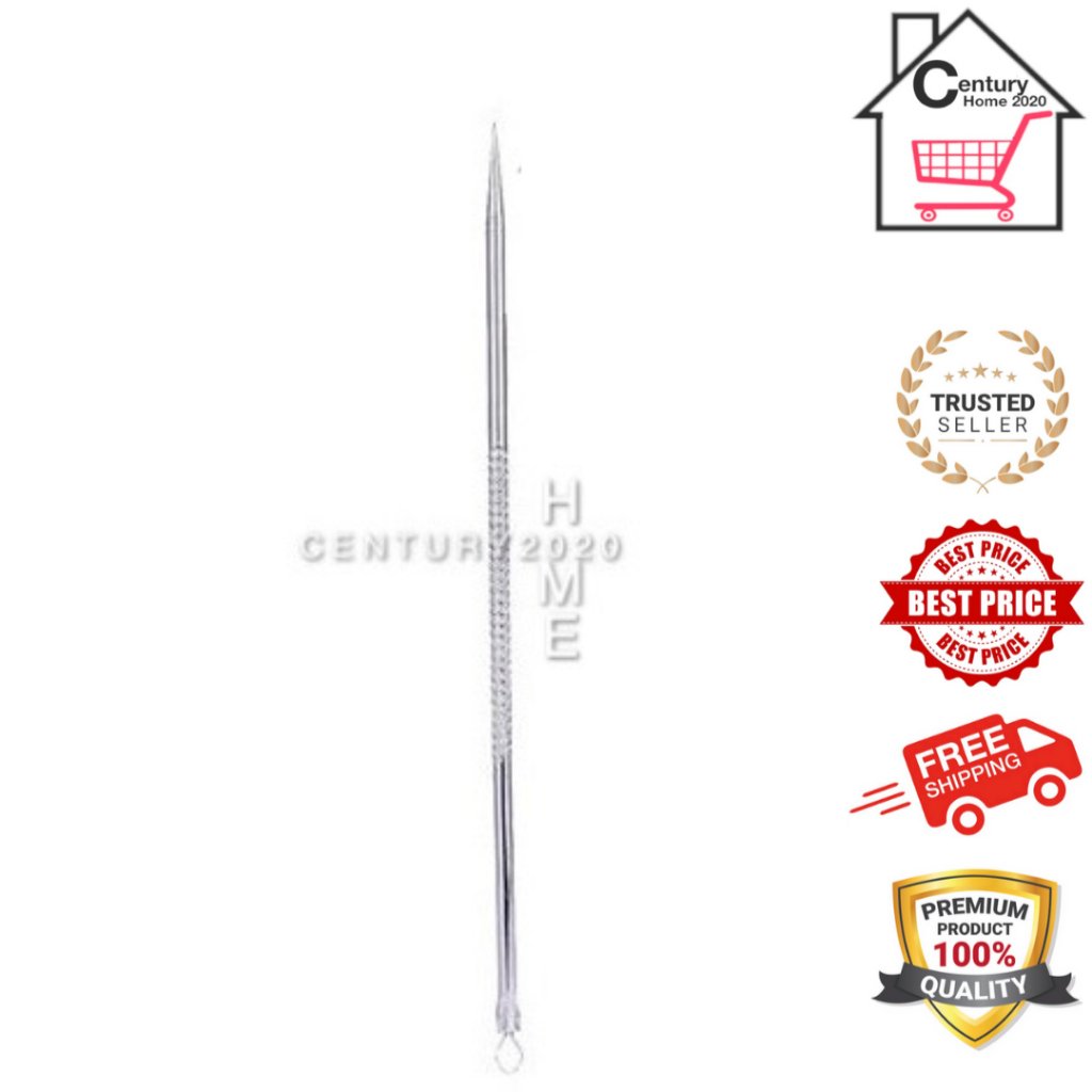 RIMEI Pimple Picks With Cover Stainless Steel Pimple Extractor Tool ...