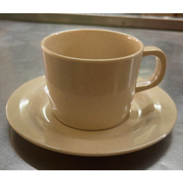Melamine Coffee Cup Saucer Set (250ml) | Coffee Cup with Saucer | Tea ...
