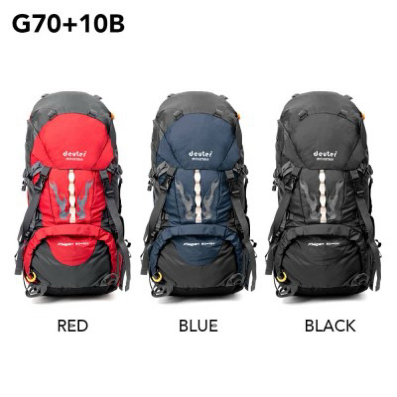 DEUTER MOUNTAIN FLIEGEN LARGE CAPACITY HIKING BACKPACK(60+10L) | Shopee ...