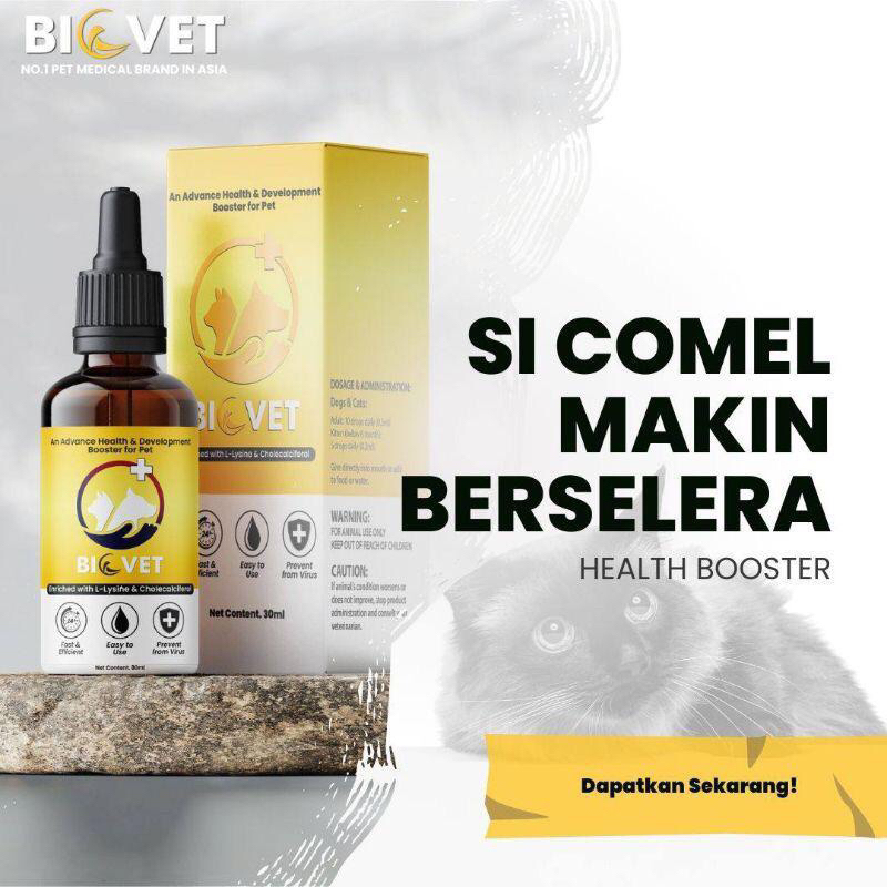 Biovet Vitamin Kucing BioVet Advanced Health Booster Original HQ 100% | Shopee Malaysia