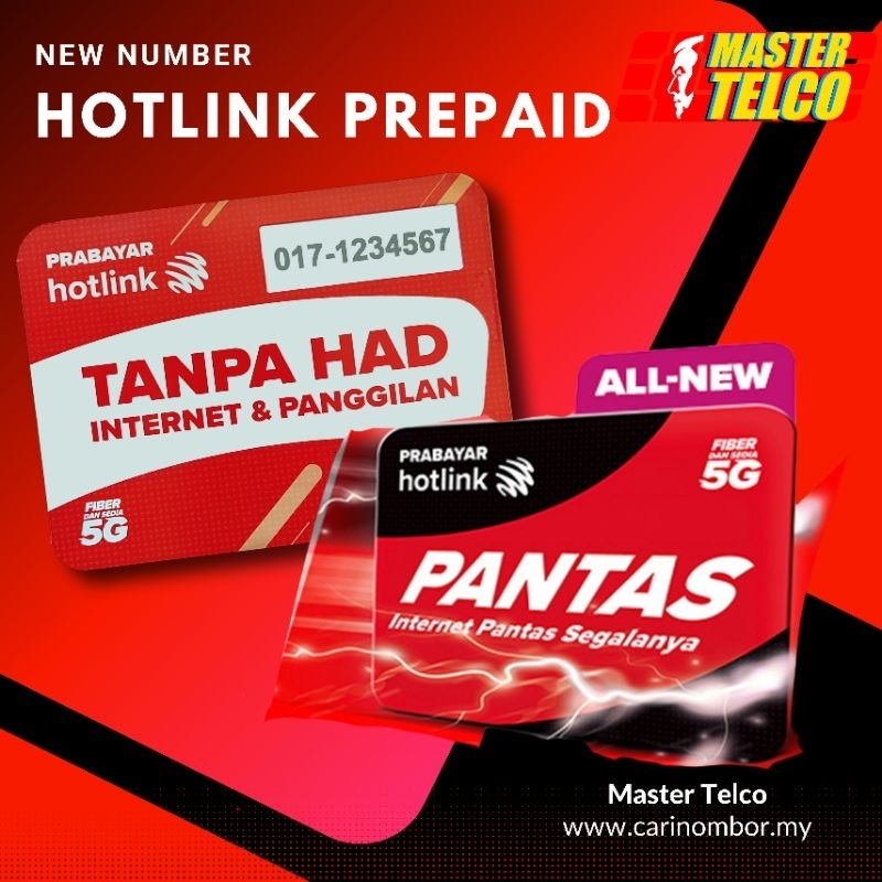 365 Hotlink Prepaid Hotlink Unlimited Data 5G Hotlink Sim Card Hotlink ...