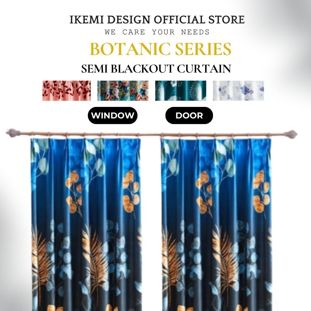 #LAH2 C56-C91 IKEMI LANGSIR PINTU TINGKAP / CURTAIN WINDOW / TINGKAP ...