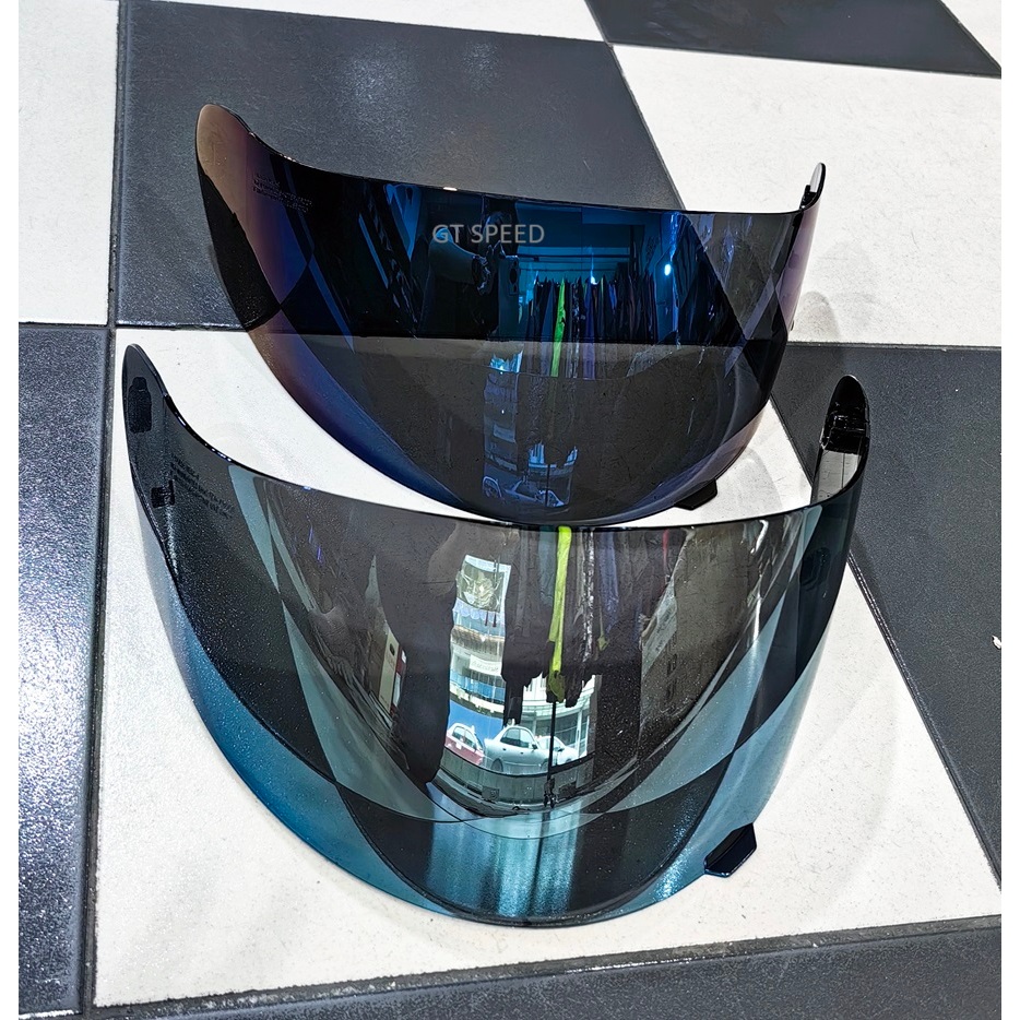 VISOR GRACSHAW/ GRAYFOSH FULL FACE HELMET (REVO BLUE/ REVO GOLD) G9009 ...