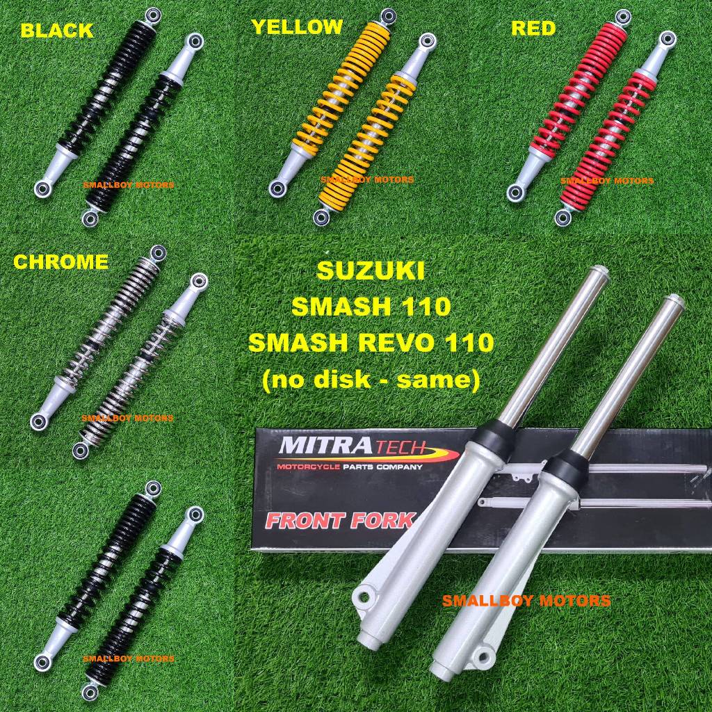 SUZUKI SMASH110 REVO110 FRONT REAR MONOSHOCK ABSORBER DRUM MONO SHOCK ...