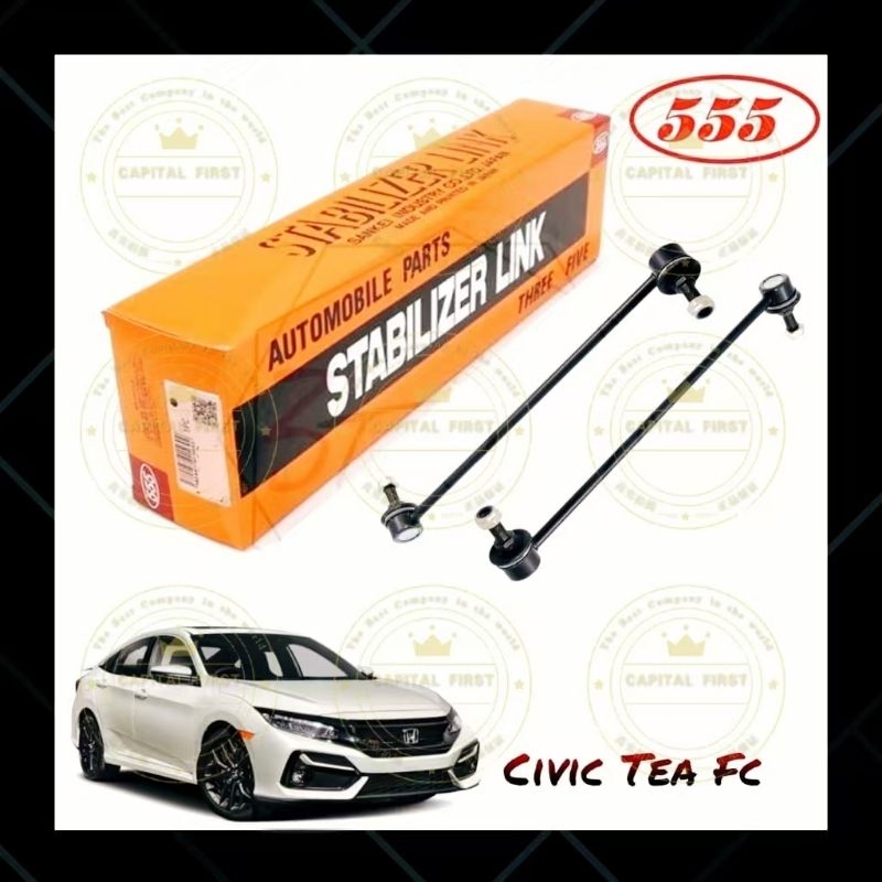 555 Japan SANKEI Stabilizer Link Honda Front for Honda Civic TEA FC 1.5 ...