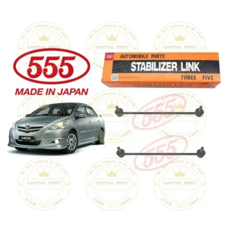 SL-T020 555 TOYOTA VIOS NCP93 PRIUS C FRONT STABILIZER LINK ABSORBER LINK ABS LINK FRT MADE IN ...