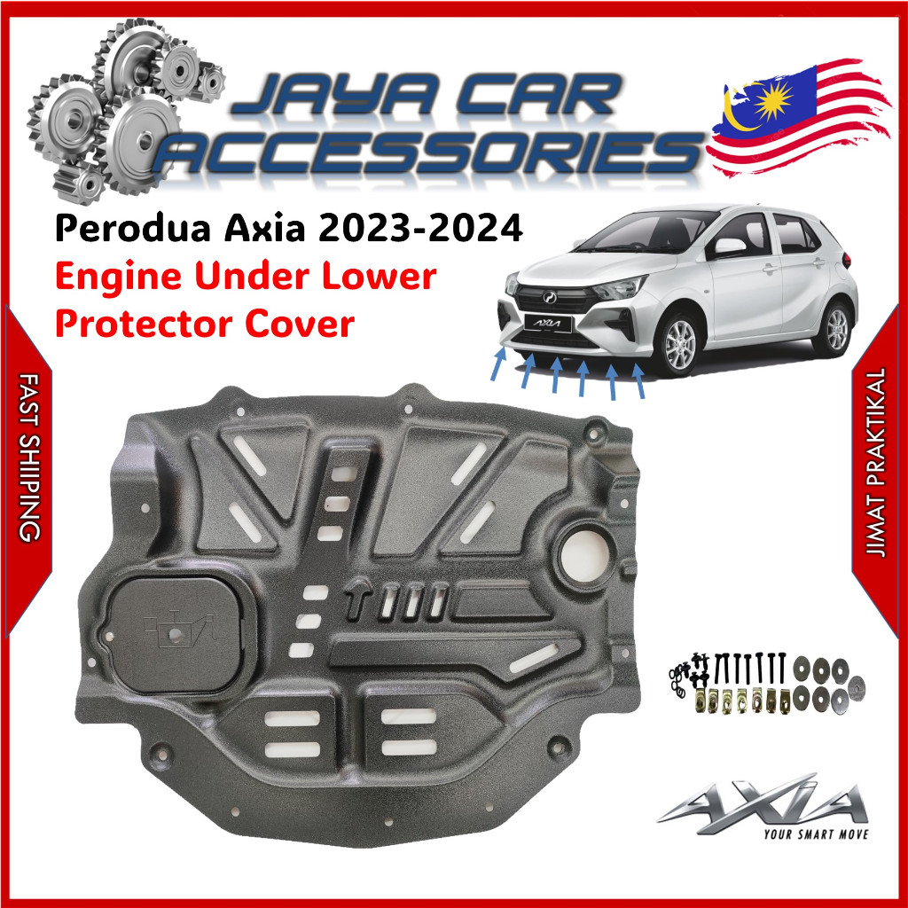 Perodua Axia New penutup bawah enjin guard bonnet axia 2023- 2024 ...