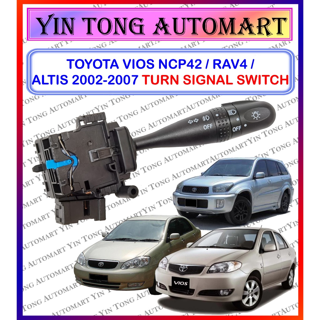 TOYOTA VIOS NCP42 2003-2006 / ALTIS 2002-2007 / RAV4 ZCA26 HEAD LAMP ...
