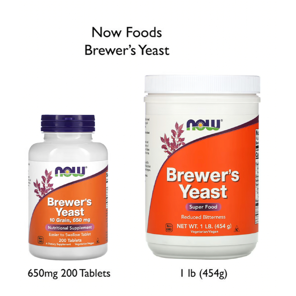 Brewer's Yeast 650mg, Brewer Yeast 100% Vegetarian, Diabetes, Brewer's ...
