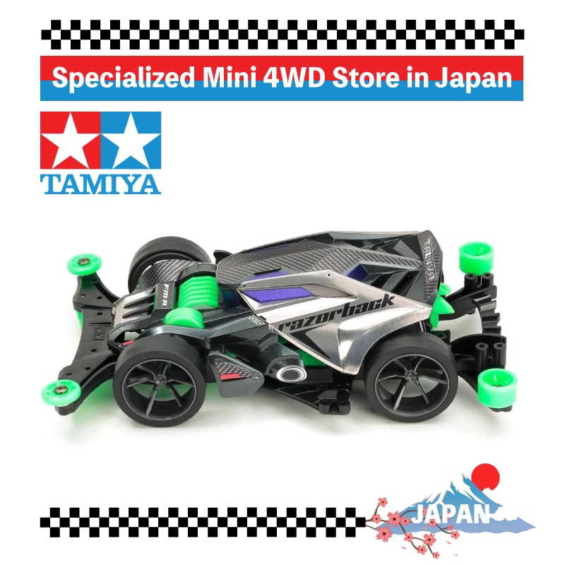 TAMIYA Mini 4WD REV Series Razorback FM-A Chassis 18713 | Shopee Malaysia