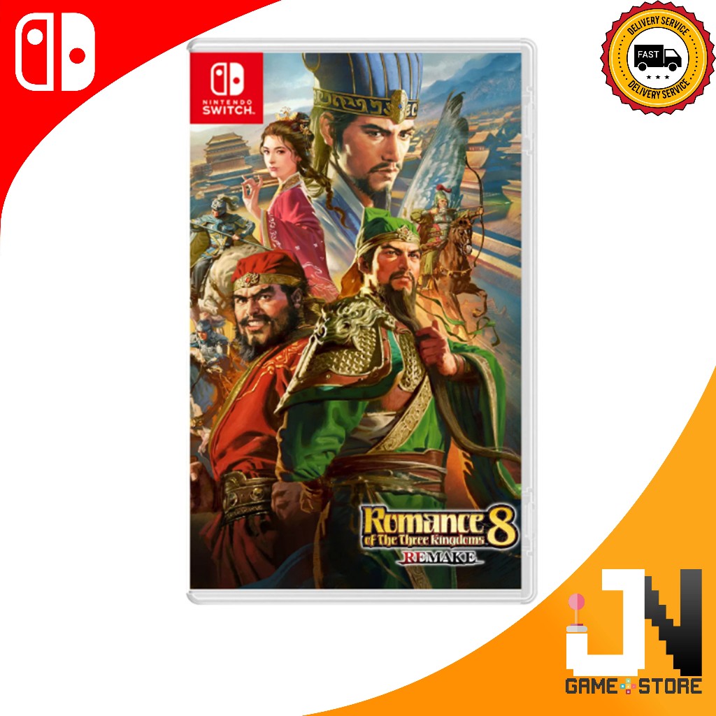 Nintendo Switch Romance of The Three Kingdoms 8 | VIII Remake (Asia)(English/Chinese)(NEW ...