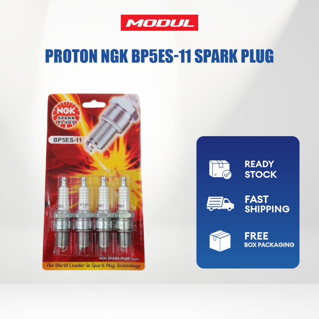 NGK BP5ES-11 SPARK PLUG PROTON WIRA SAGA ISWARA | Shopee Malaysia