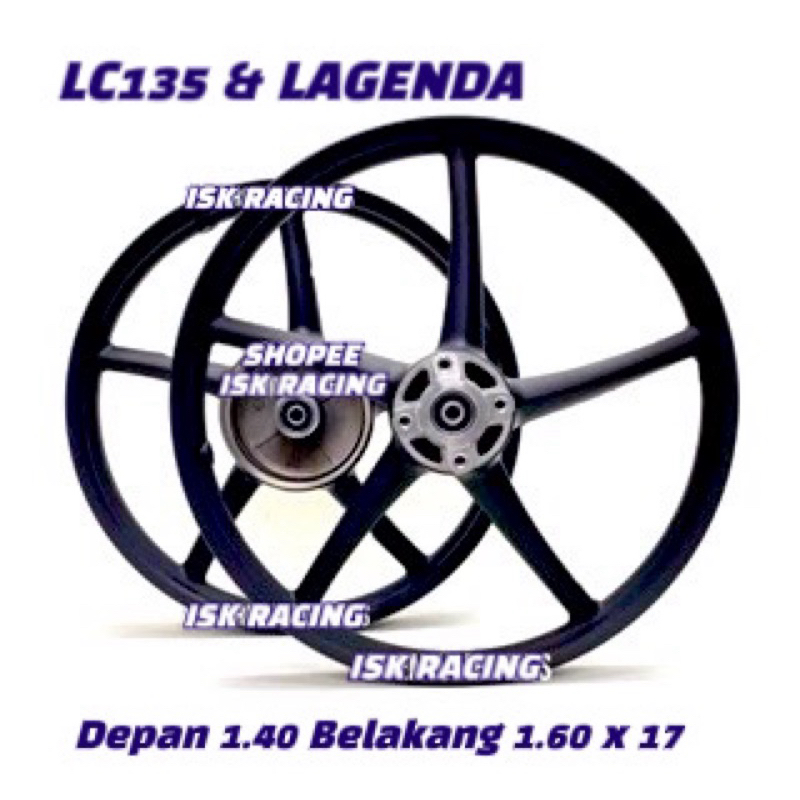 LC135 SP522 SPORT RIM LC135 LC V1 V2 V3 V4 522 4S 4 SPEED LAGENDA SRL ...