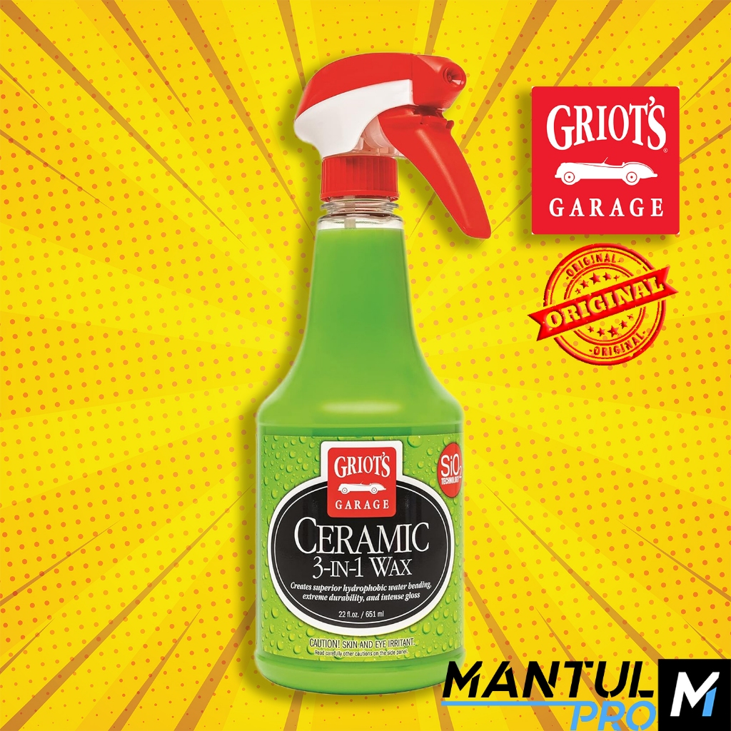 Griot’s Garage Ceramic 3-in-1 Wax, 22 oz | Shopee Malaysia