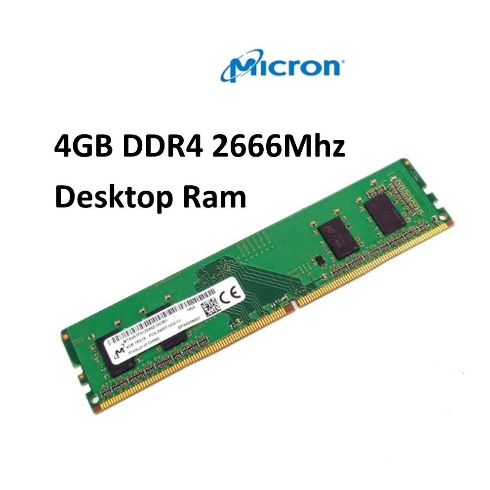 Micron 4GB DDR4 2666mhz Desktop RAM | Shopee Malaysia