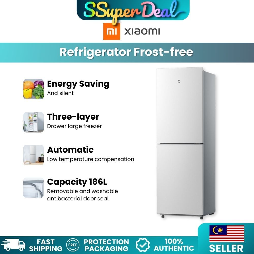 Xiaomi Mijia 2 Door Refrigerator Inverter Deodorozation System Total No ...