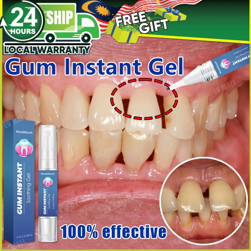 gum Instant Soothing Gel protector gel Receding Gums Therapy ...