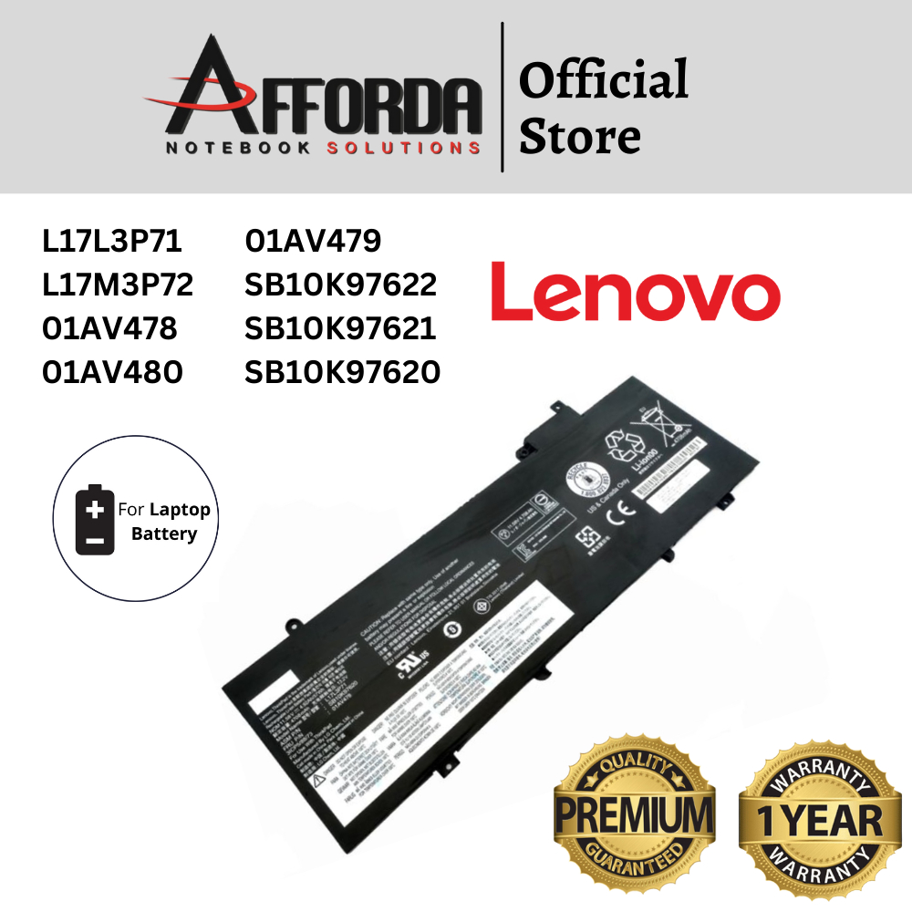 LENOVO THINKPAD T480S PART NO L17L3P71 01AV478 L17M3P72 01AV480 ...