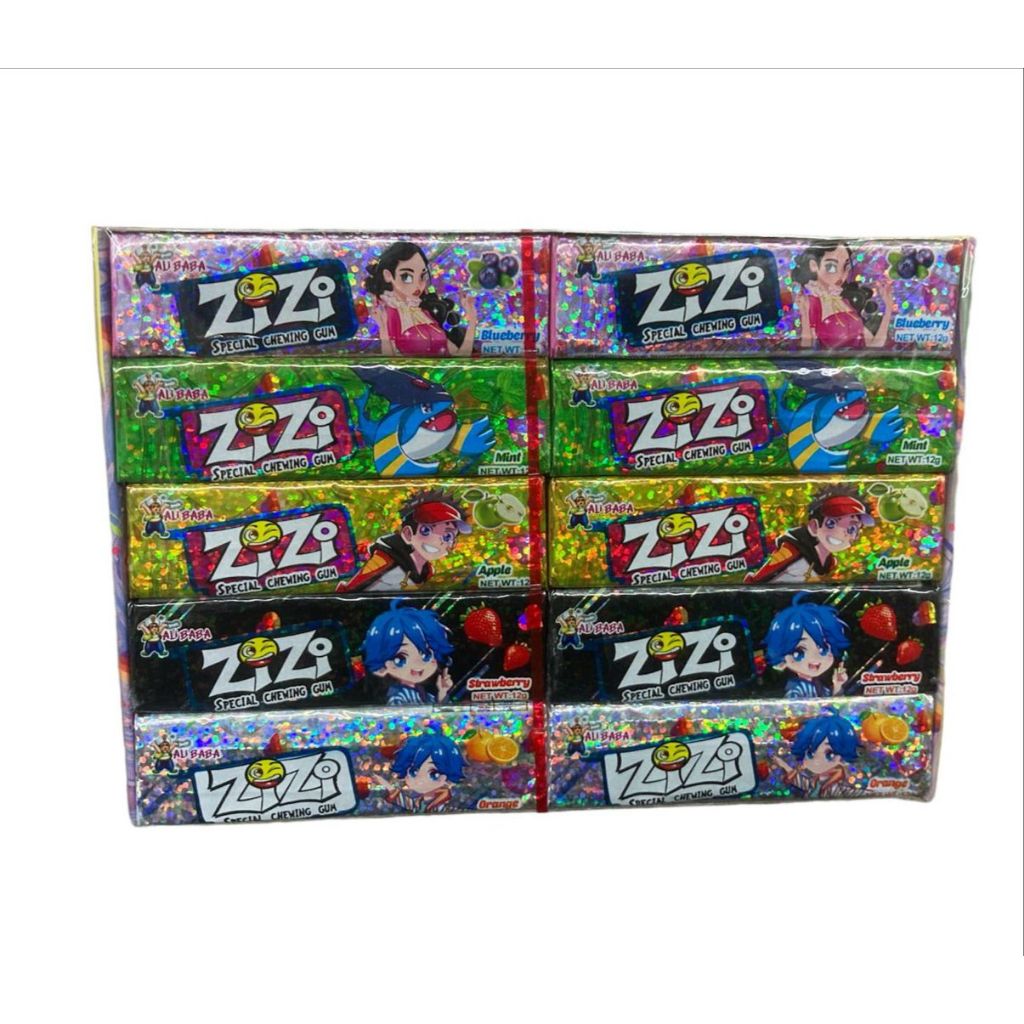 ZIZI CHEWING GUM / TIK TOK CHEWING GUM 20PCS (HALAL) | Shopee Malaysia