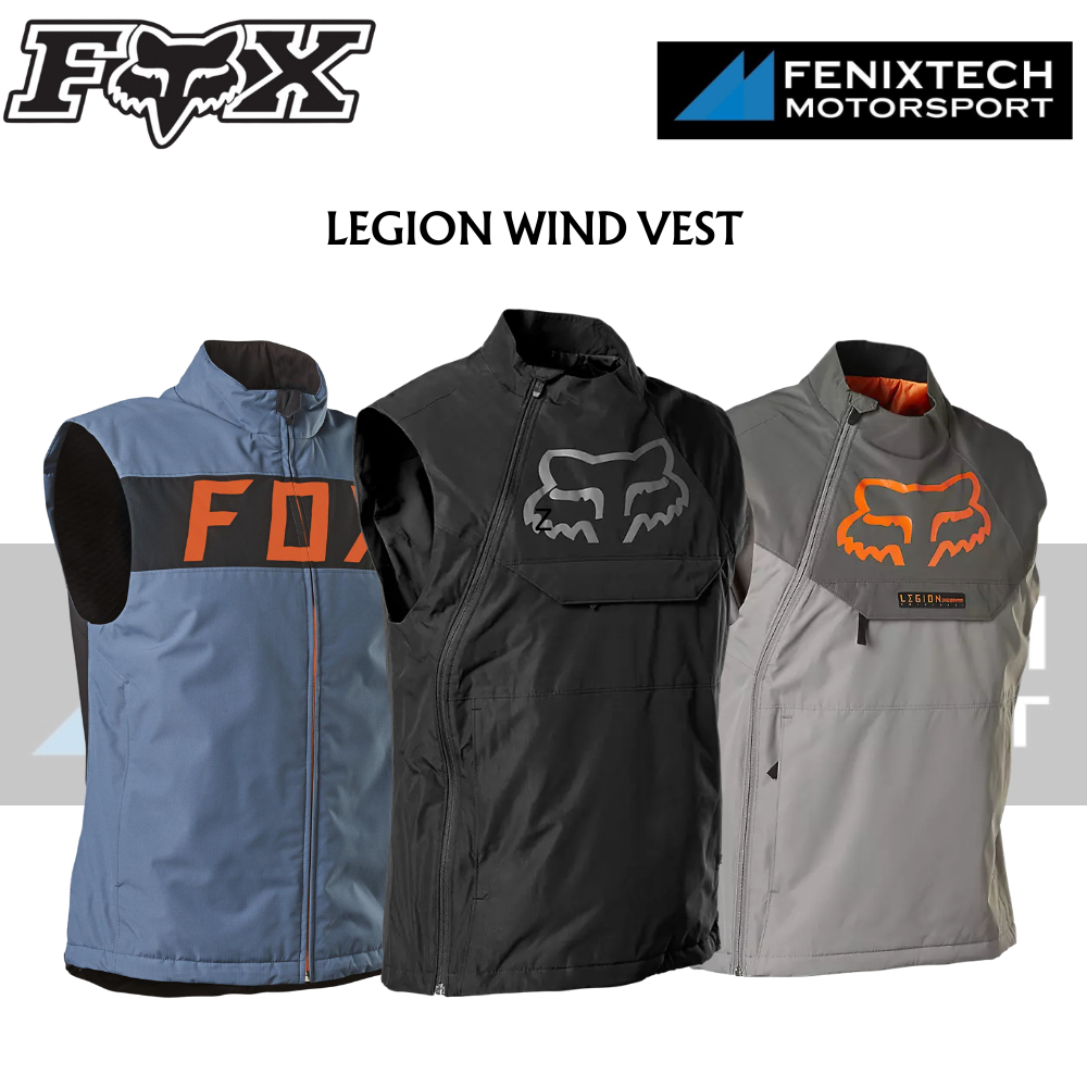 Fox Racing Legion Wind Vest | Shopee Malaysia