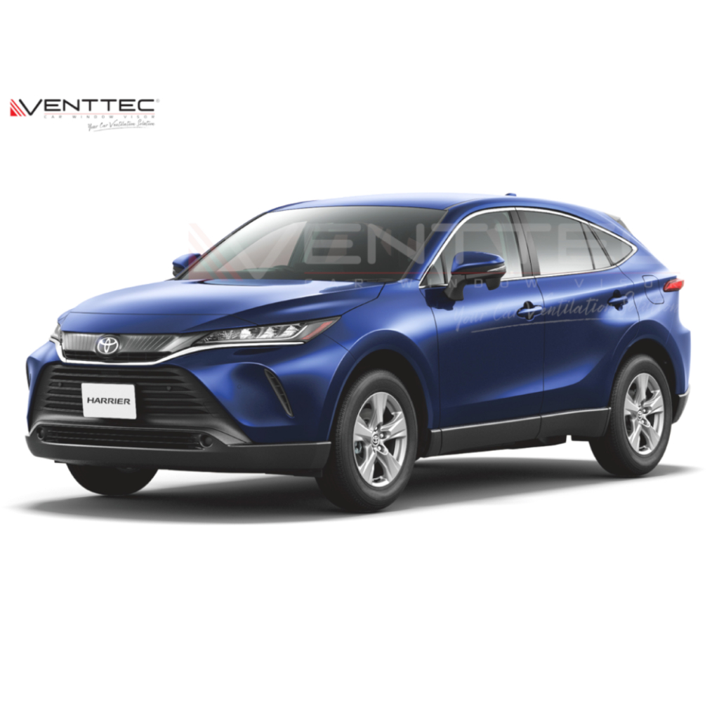 Toyota Harrier (XU 80) 2021-Above Venttec Door Visor / Window Vent ...