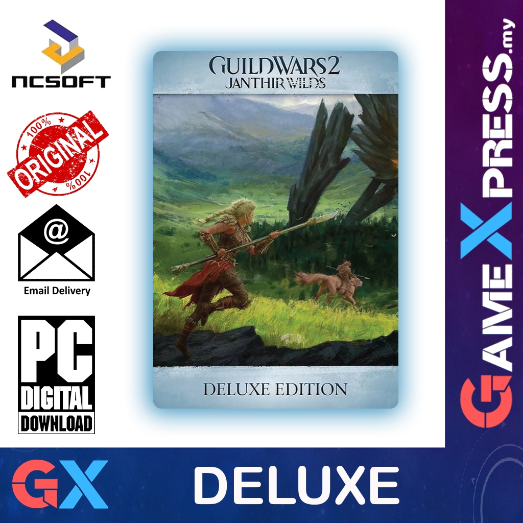 Guild Wars 2 Janthir Wilds Expansion Deluxe Edition PC Game NCSoft Platform - GW2 GW | Shopee ...