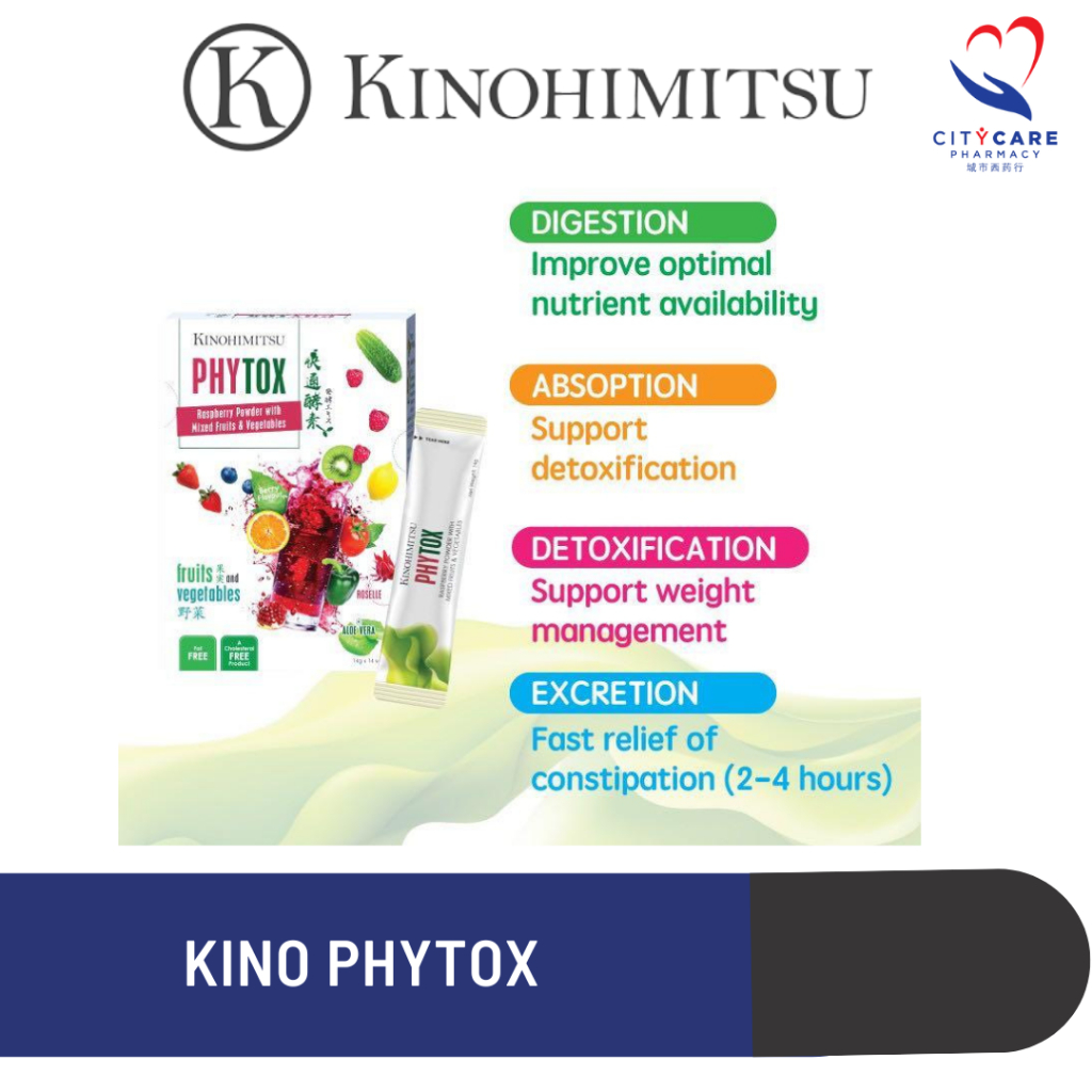 LIMITED OFFER - Kinohimitsu Phytox 14G | Shopee Malaysia