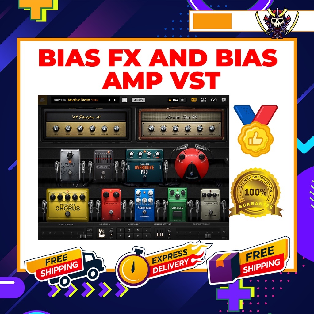 BIAS FX and BIAS AMP VST | Windows Unlimited VST Music Plugin | Shopee ...