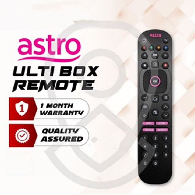 Astro Universal Remote Control Ulti Box | Astro 9 in 1 | Ulti Box ...
