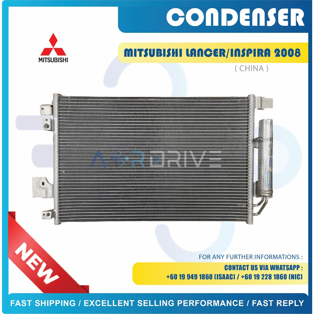 CHINA NEW MITSUBISHI LANCER 2008 / INSPIRA CONDENSER | Shopee Malaysia