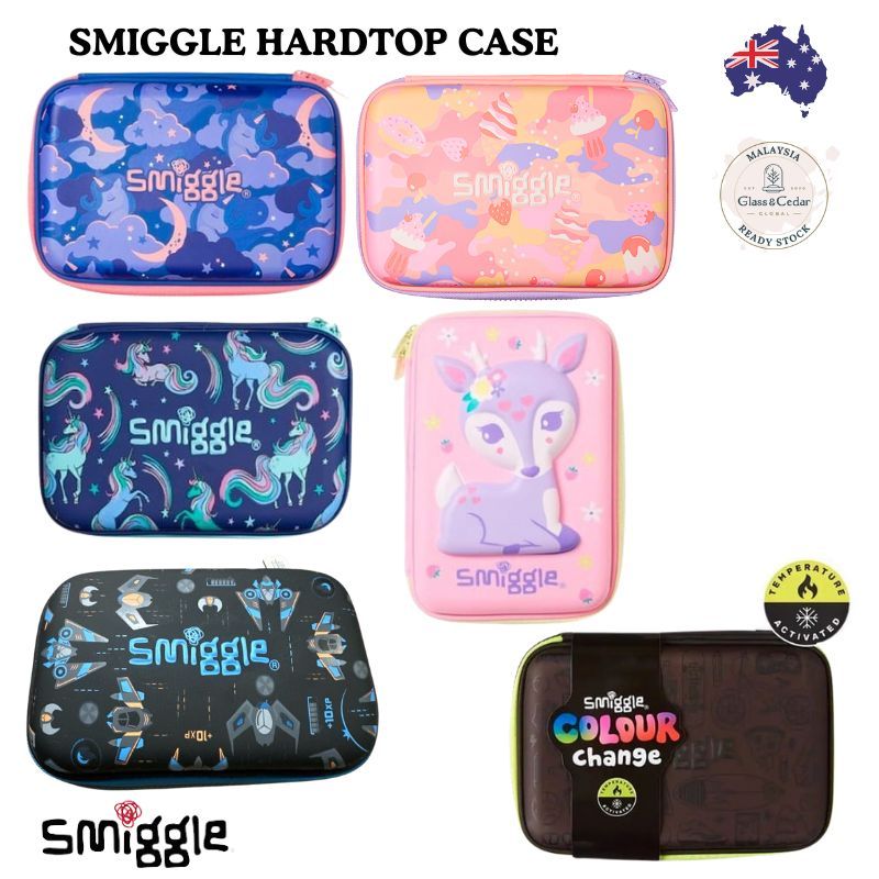 (IMPORTED 🇦🇺) SMIGGLE Hardtop Pencil Cases and Hardtop Pencil Case with ...