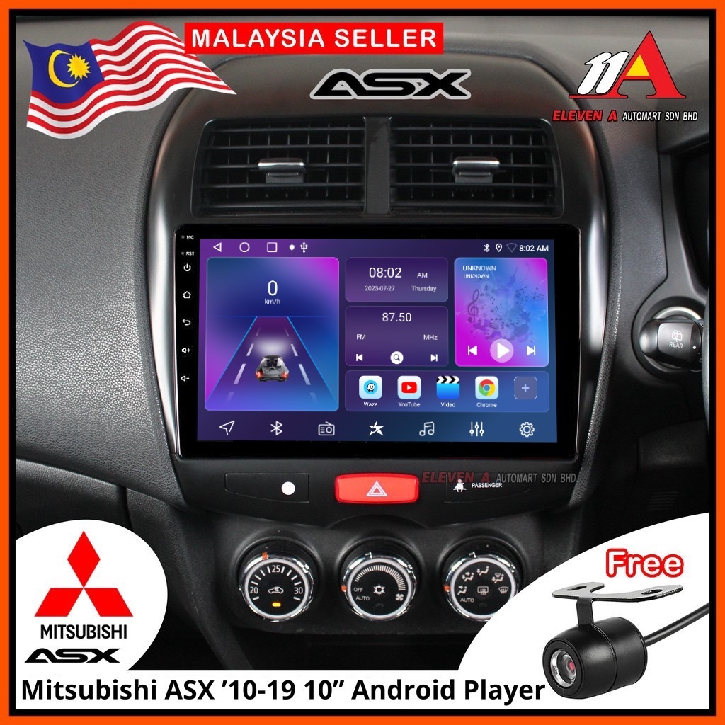 [4GB/8GB RAM] Mitsubishi ASX '10-19 8257/TS10 Octa Core 10" IPS Screen ...